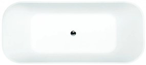 BESCO Volně stojící vana ASSOS S-LINE bílá Rozměr vany - 160 × 70 cm - VANASSL16W