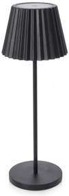 BIZZOTTO Zahradní stolní LED lampa ARTIKA 36 cm černá