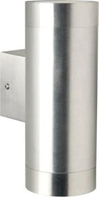NOR 21519929 Venkovní nástěnné svítidlo Tin Maxi 2x35W GU10 hliník čirá - NORDLUX