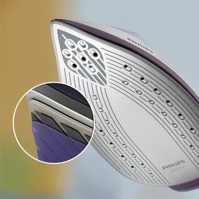 Philips PSG3000 30 bílo-fialová / Parní generátor / 2400 W / 1.4 L