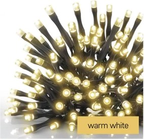 Vánoční osvětlení EMOS D4FW03 ZY2056 120LED řetěz 8,4m 3xAA teplá bílá s časovačem