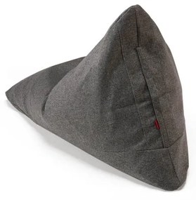 Šedý sedací vak Innovation Soft Peak Twist Charcoal
