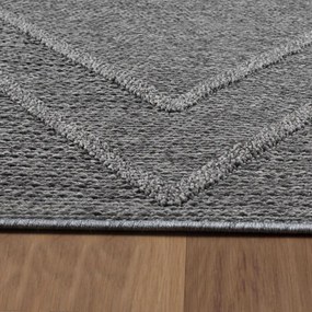 Ayyildiz, Kusový koberec Patara 4954 Grey – na ven i na doma, 80x250, šedá, chodba / předsíň