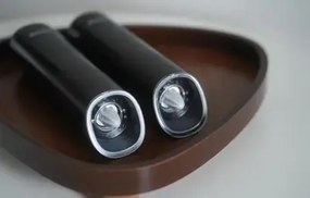 Huslog Elektrické mlýnky na koření černá / 25 W / 85 ml / 4 x AAA 1.5