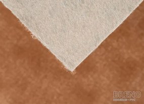 Breno Metrážový koberec VERIS 84 oranžový, šíře 400 cm, Oranžová