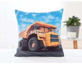 Carbotex Povlak na polštářek 40 × 40 cm – Mining Dump Truck