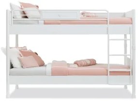 Dětská patrová postel 90x200cm Ema-bílá