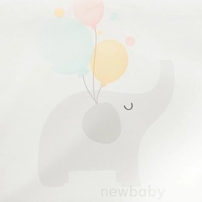 New Baby Dětské rozkládací křesílko Elephant, béžová