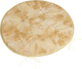Bellatex Sedák Adéla kulatý hladký Hnědá 40 cm, (průměr)