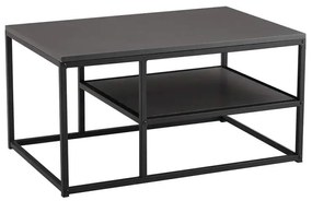 Konferenční stolek, grafitová / černá, Tempo Kondela BARMIO