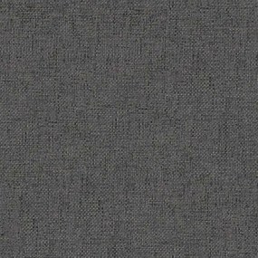 Relaxační křeslo se stoličkou tmavě šedé textil 3097769