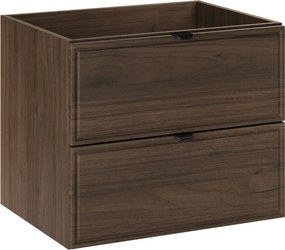 Koupelnová sestava Villa s deskou a skříňkami 60 cm ořech