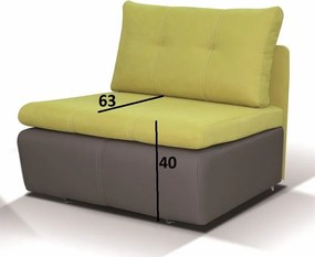 Casarredo - Komfort nábytek Rozkládací pohovka ARIETIS, s úložným prostorem, S11/V40