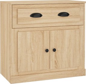 Příborníky 2 ks dub sonoma kompozitní dřevo 3185266