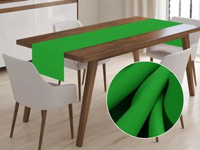 Biante Dekorační běhoun na stůl Rongo RG-043 Sytě zelený 45x120 cm