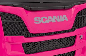 Ramiz Dětské vozidlo Scania R-SERIE růžové
