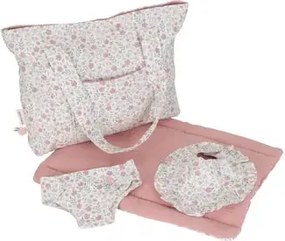 Little Dutch Přebalovací taška pro panenky Soft Flowers / od 3 let