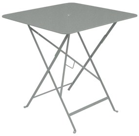 OnaDnes -20% Popelově šedý kovový skládací stůl Fermob Bistro 71 x 71 cm