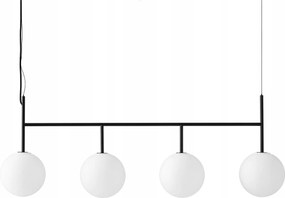 Menu Tr Stropní Svítidlo Čtyřnásobná Stínidlo Matné Černá