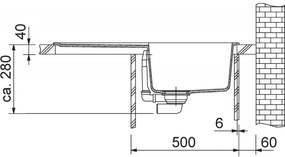 Dřez Franke Strata Fragranit, světle hnědá