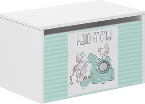 Wooden Toys KONTEJNER NA HRAČKY PŘÁTELÉ