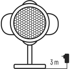 EMOS LED dekorativní projektor padající vločky DCPC03