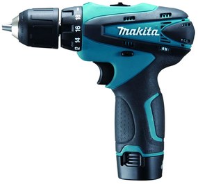 Makita - 10,8V AKU vrtací šroubovák, 2x aku Li-ion 1,3 Ah, nabíječka DF330DWE
