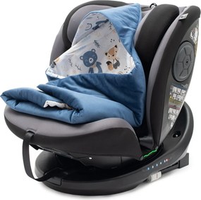 Zateplená zavinovačka do autosedačky New Baby blue
