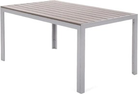 Zahradní sestava Ibiza Pollywood 150 cm Silver / Taupe 6+1