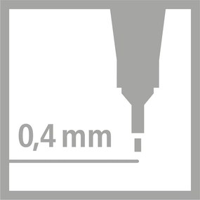 Jemný liner - STABILO point 88 - 8815-1 - 15 ks sada - 15 různých barev včetně 5 neonových