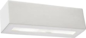Nástěnné keramické svítidlo SOLLUX Vega E27 1x60W bez zdroje SL.0006 bílá