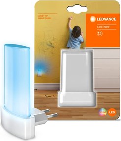 Ledvance LED noční světlo do zásuvky Lunetta SHINE RGB White 0,28W 2700-6000K