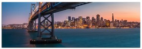 Obraz na plátně - San Francisco - panoráma 5923A (105x35 cm)