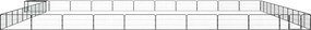 44panelová ohrádka pro psy černá 100 x 50 cm práškovaná ocel 3115985