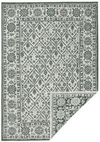 NORTHRUGS - Hanse Home koberce Kusový koberec Twin-Wendeteppiche 103115 grün creme – na ven i na doma - 120x170 cm