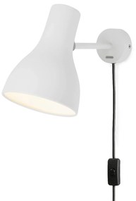 Anglepoise Type 75 nástěnné světlo bílé, zásuvka