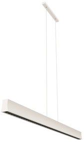 Mantra 7540 Hanok, lineární bílé závěsné svítidlo LED 38W 3000K 50°, délka 120cm