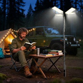 Kempingové svítidlo Wiltec – 115 W, 12 V (64203)