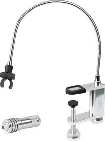 Schwaiger Grilovací LED svítilna černá/stříbrná / Grilovací svítilna /