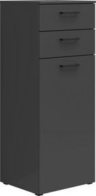 XXXLutz KOMODA, barvy grafitu, 45/115/40 cm Carryhome - Široké komody - 002427022217