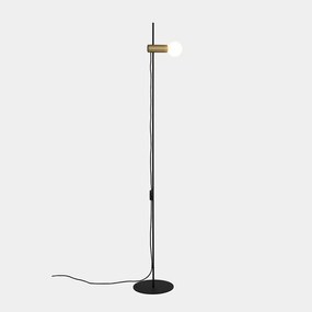 Minimalistická stojací lampa Nude Vertical Floor Barva: Zlatá