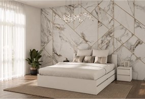 Ložnicová sestava 2D s postelí 160x200 cm, nymfea alba Idea