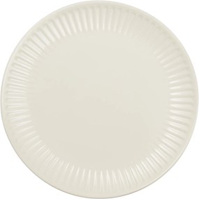 IB LAURSEN Obědový talíř Mynte Butter Cream 28 cm, krémová barva, keramika