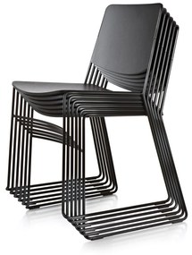 Fornasarig - Židle LINK 60X s čalouněným sedákem