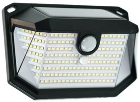 Nástěnné svítidlo se senzorem pohybu LED a solárním panelem SIDE - 08486L - Immax