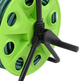 Volně stojící zelený hadicový naviják s 30m hadicí PVC 3281515