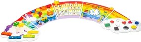 2KIDS TOYS Activity board Duha s mráčky / od 3 let / textilní senzoric