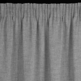 ZÁVĚS NA PÁSCE JULA 140X270 CM STŘÍBRNÁ