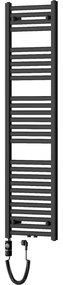 Mexen Hades elektrický radiátor 1500 x 400 mm, 600 W, černý - W104-1500-400-2600-70