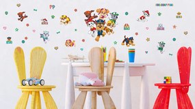 Dětská samolepka na zeď Tlapková Patrola Přátelé | 42.5 x 65 cm | DDKM1661